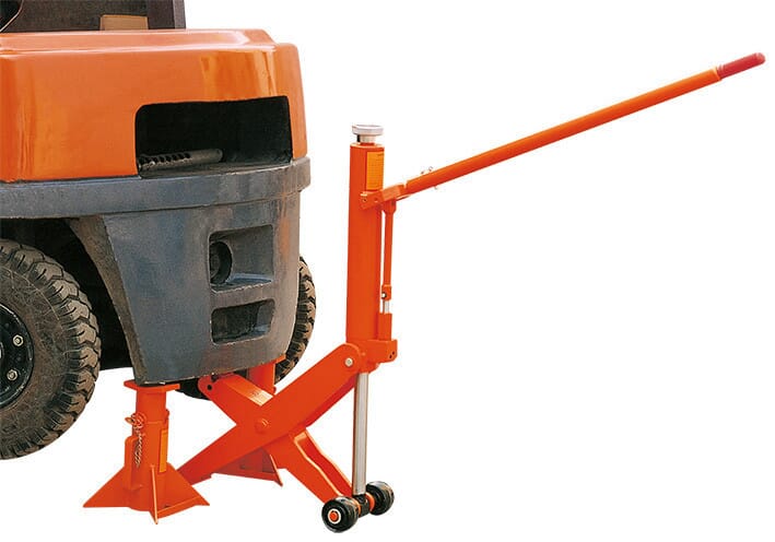 Cric rouleur grande capacité 4000 ou 7000 kg STOCKMAN